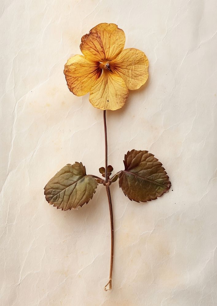 Real Pressed Primrose flower hibiscus | Premium Photo - rawpixel