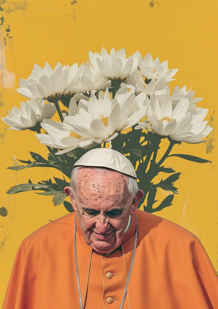 A Pope flower pope accessories. | Free Photo Illustration - rawpixel