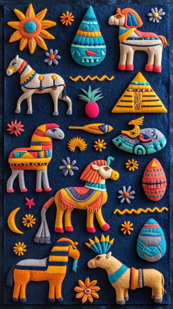 Wallpaper felt egypt art textile | Free Photo - rawpixel