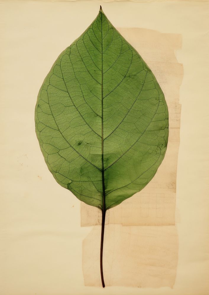 Real Pressed green rose leaf | Premium Photo - rawpixel