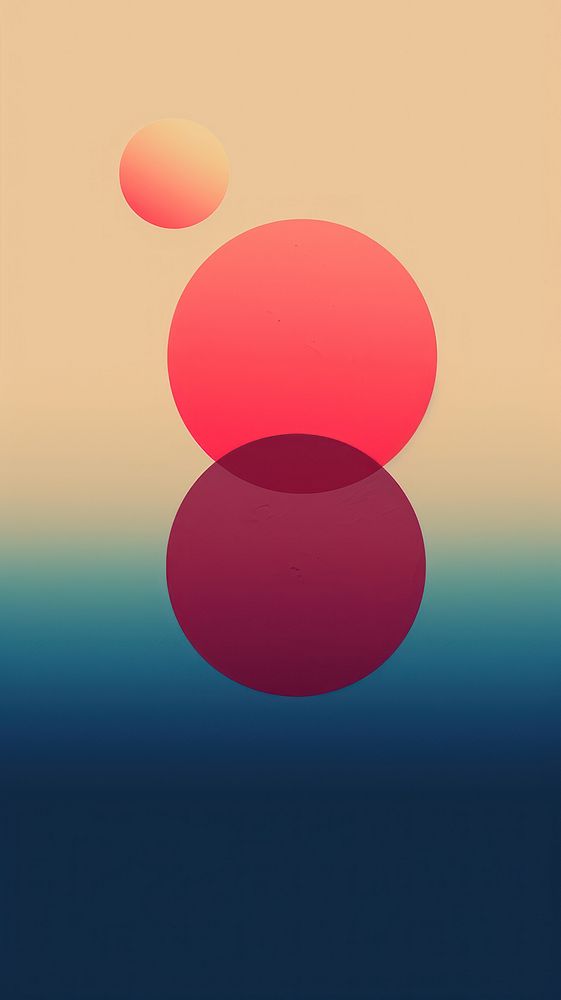 Circle reflection simplicity astronomy. AI | Premium Photo Illustration ...