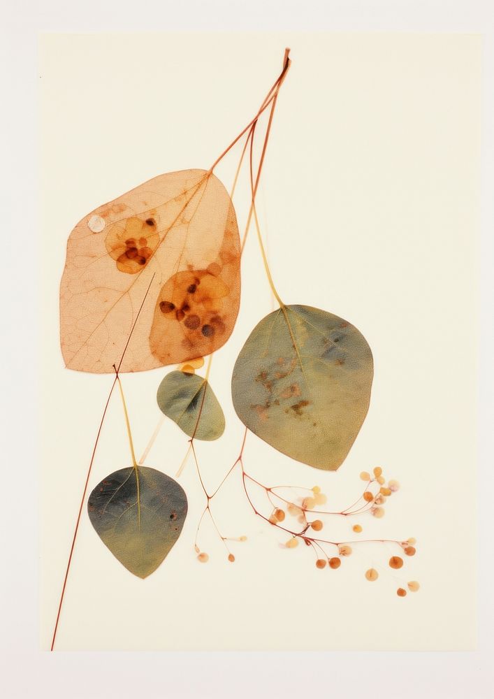 Real Pressed Eucalyptus Lea plant | Premium Photo - rawpixel