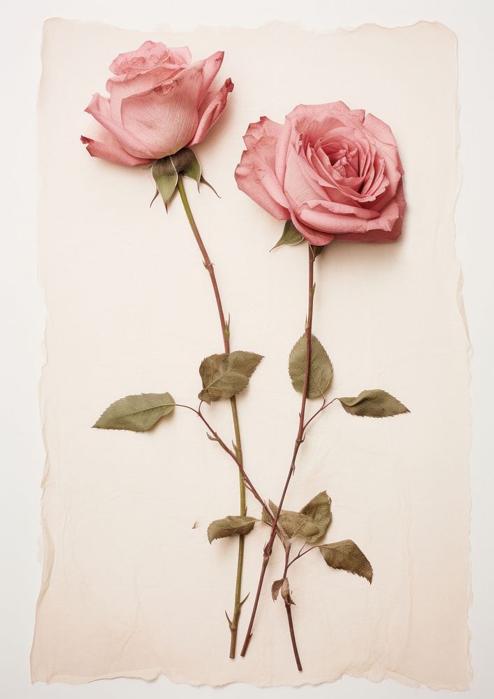 Real Pressed Pink roses flower | Free Photo - rawpixel