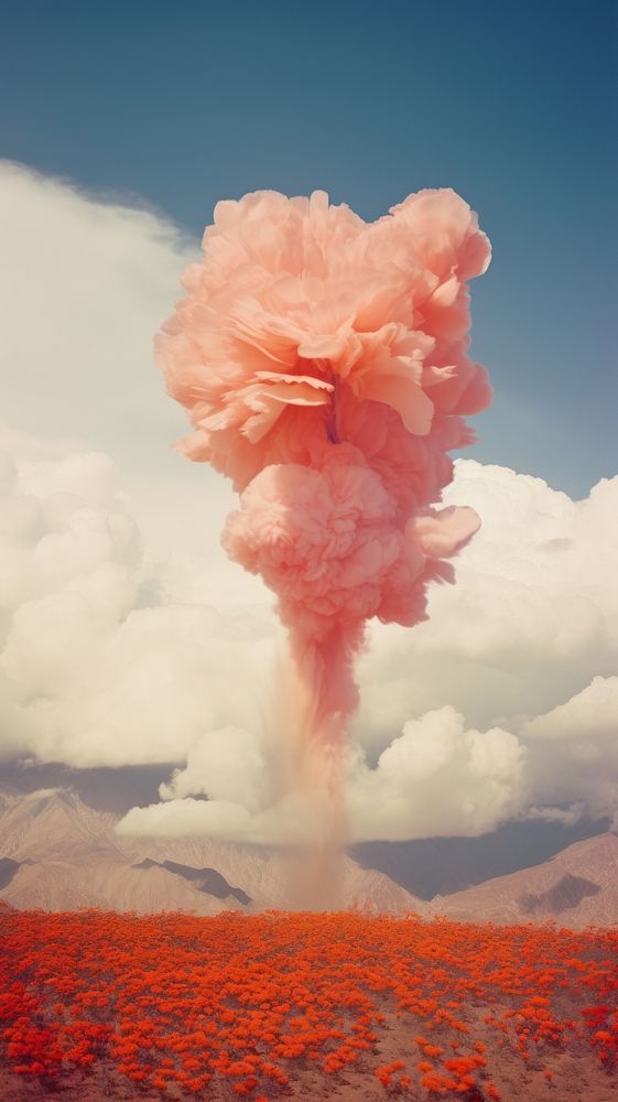 Mountain landscape explosion outdoors. | Premium Photo - rawpixel