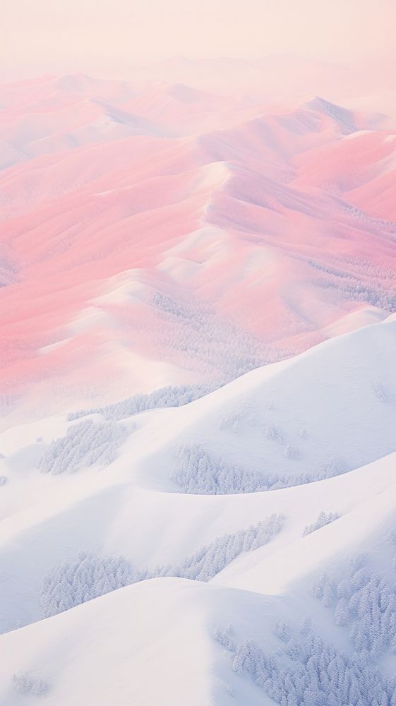 Photography minimal snow hillside japan | Premium Photo - rawpixel