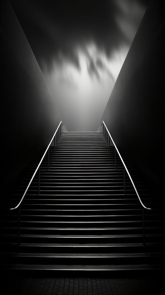Photography Heaven architecture staircase black. | Premium Photo - rawpixel