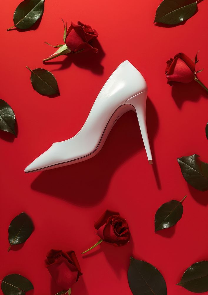 High heels packaging rose footwear | Premium Photo - rawpixel