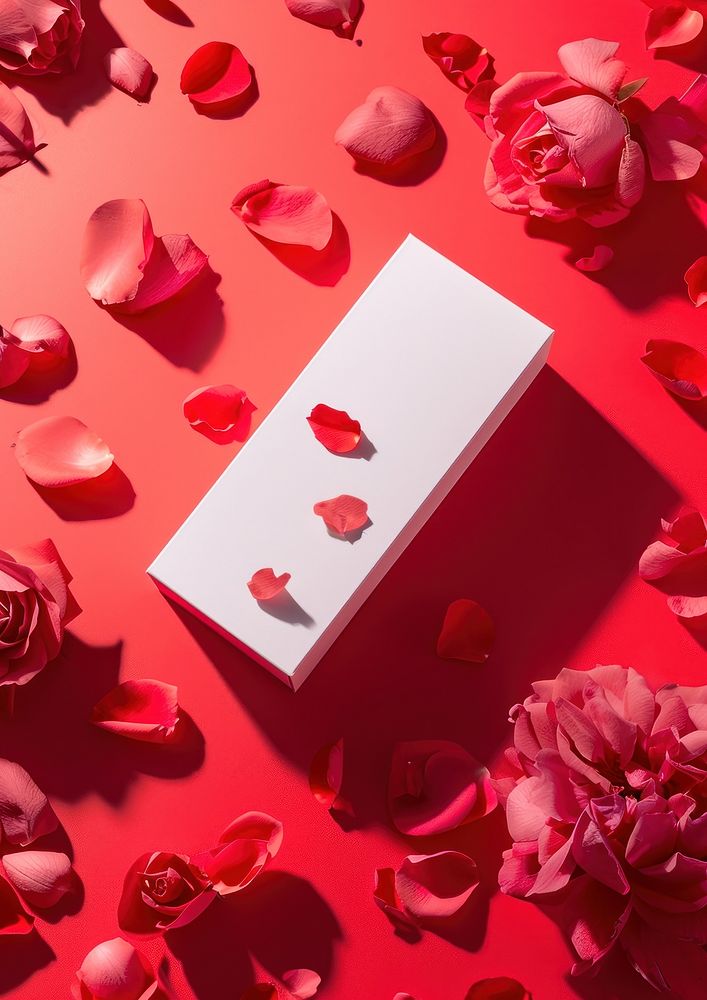 Skincare box packaging flower petal | Premium Photo - rawpixel
