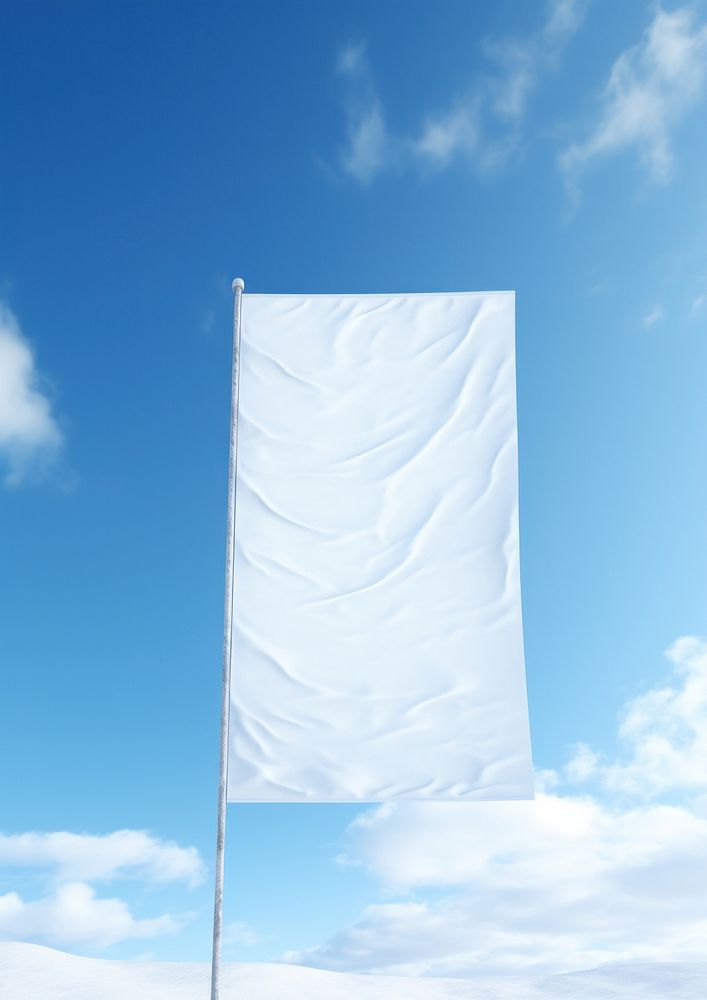 Close white blank vertical banner | Premium Photo - rawpixel