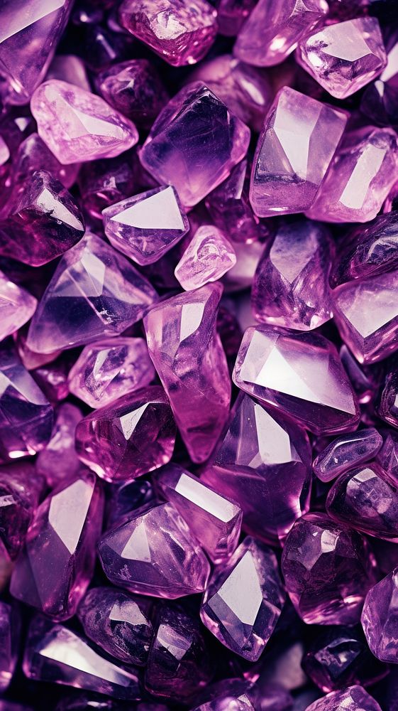 Purple crystal stones background backgrounds | Premium Photo - rawpixel