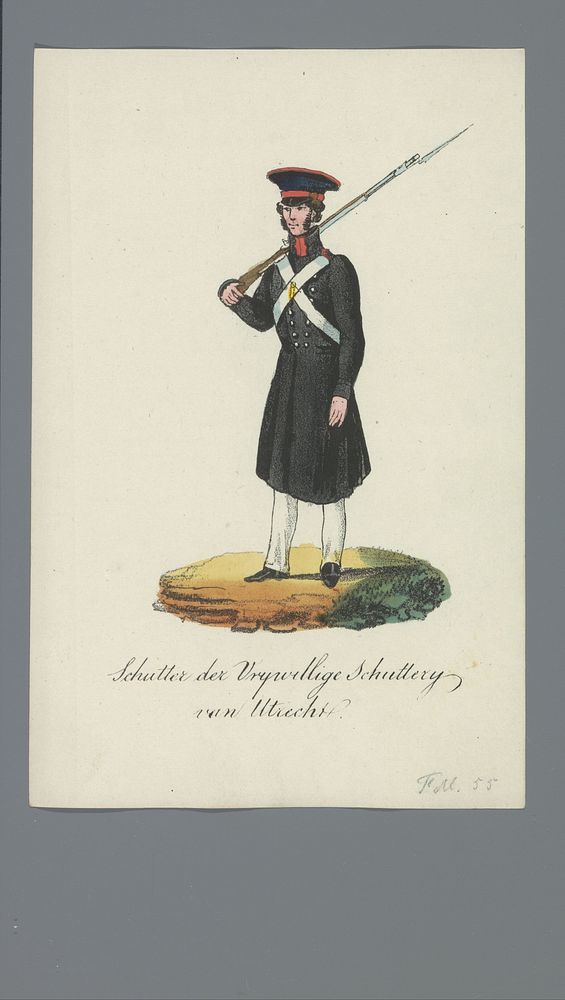 Schutter der Vrijwillige Schutterij van | Free Photo Illustration ...