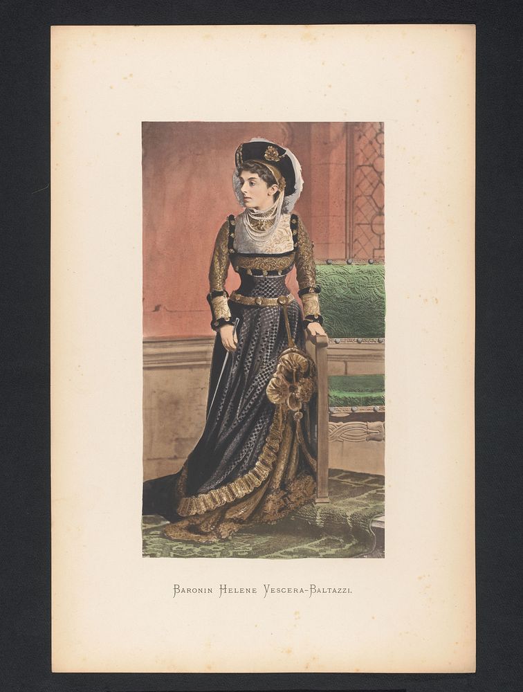 Portret van Helene Vetsera (1880 | Free Photo Illustration - rawpixel