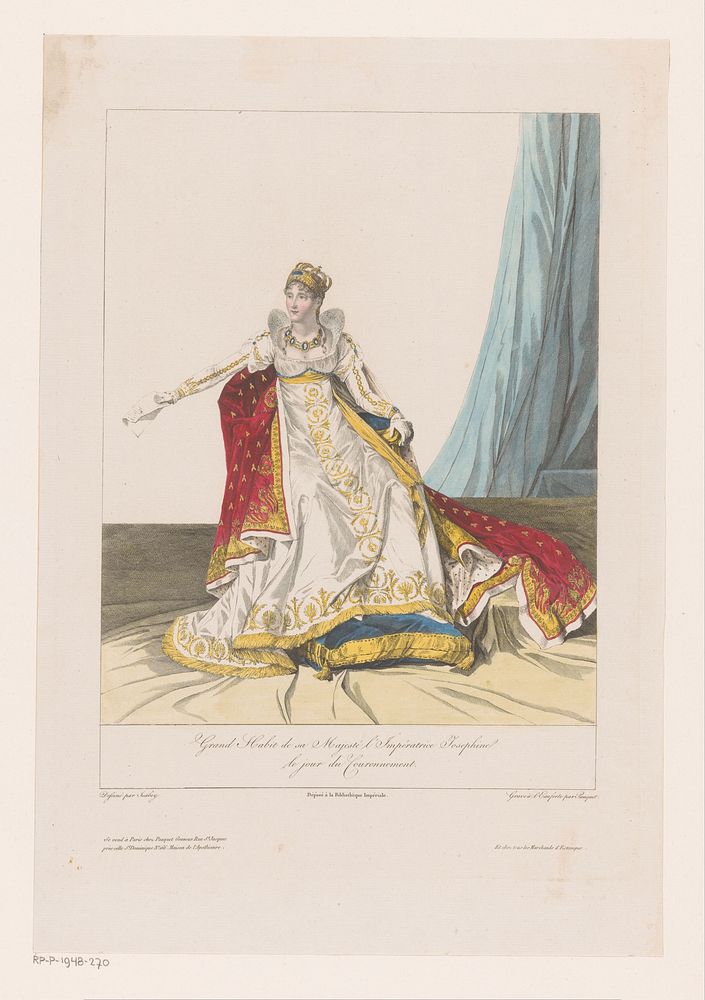 Portret van Josephine (1804 - | Free Photo Illustration - rawpixel