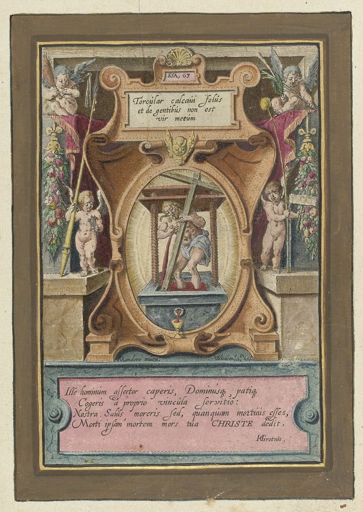 Christus de wijnpers (1596 - | Free Photo Illustration - rawpixel