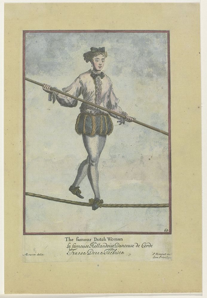 famous Dutch Woman, 1690, nr | Free Photo Illustration - rawpixel