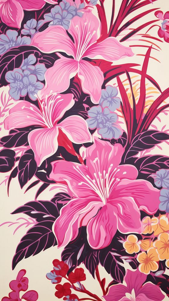 Art pattern flower plant. AI | Premium Photo Illustration - rawpixel