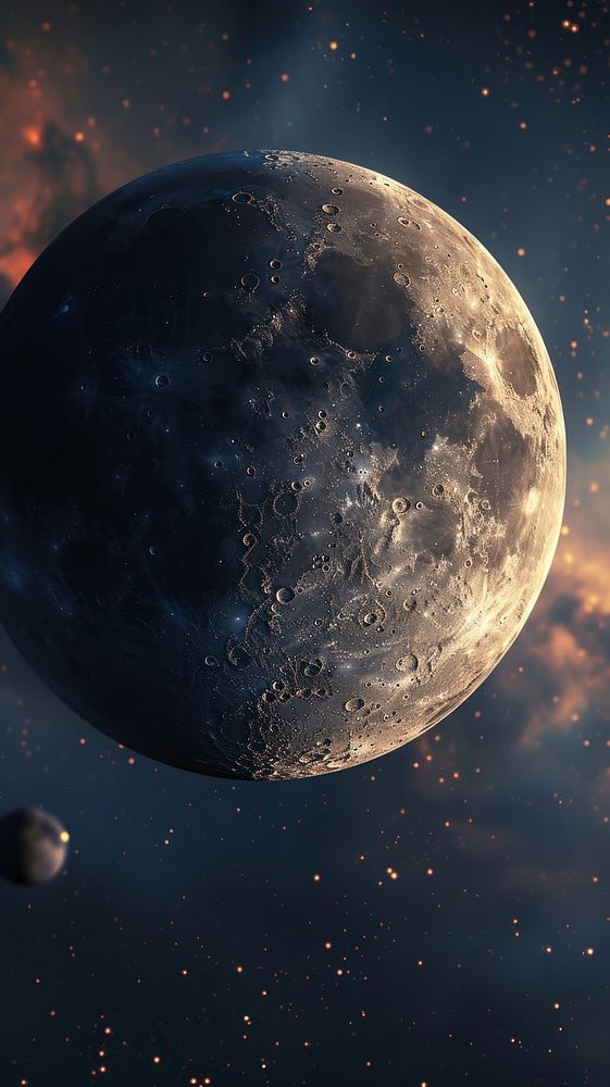 Moon space astronomy universe. | Premium Photo Illustration - rawpixel