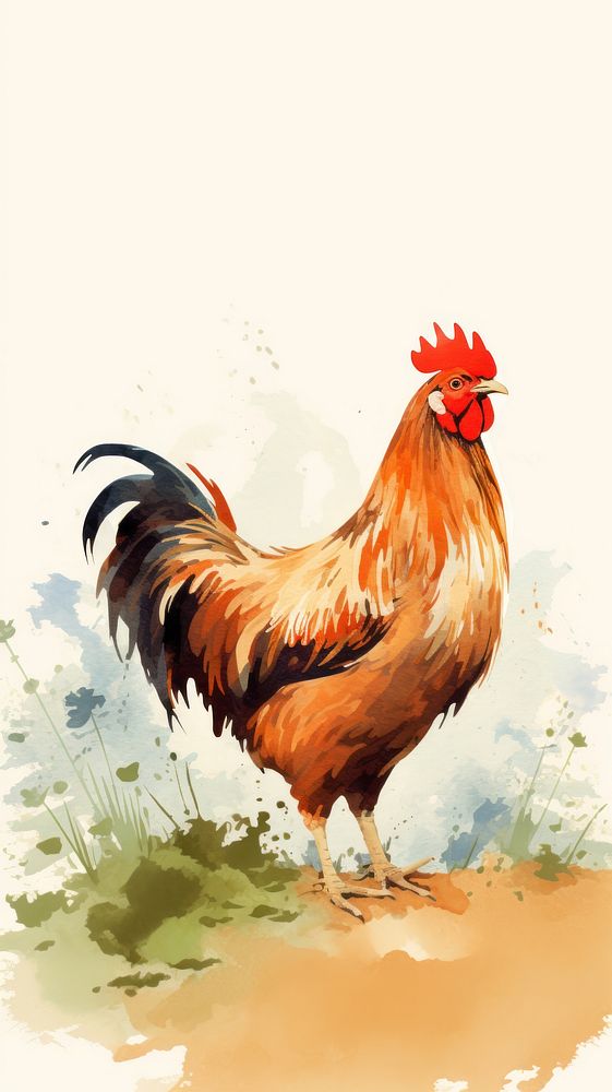 Chicken poultry animal bird. | Premium Photo Illustration - rawpixel