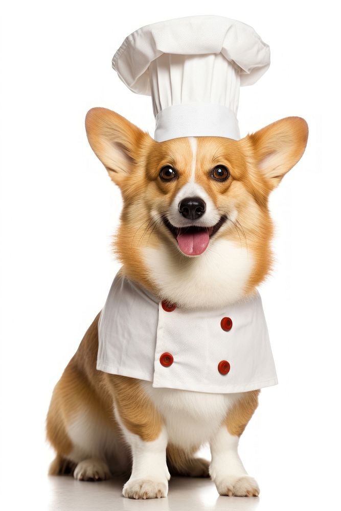 Corgi mammal animal chef. | Free Photo - rawpixel