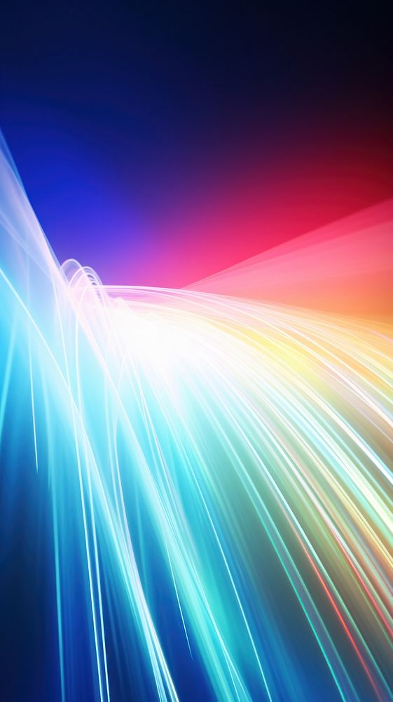 Abstract laser rainbow light graphics | Free Photo Illustration - rawpixel