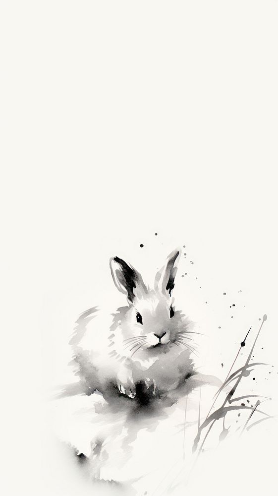 Animal mammal rodent rabbit. | Premium Photo Illustration - rawpixel