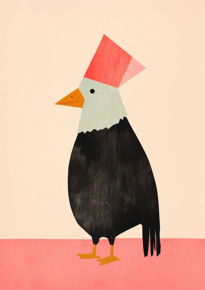 Chicken wearing graduation hat animal | Premium Photo Illustration ...