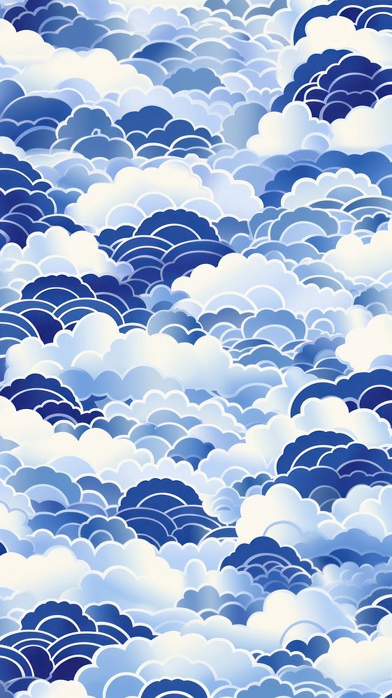 Tile pattern cloud backgrounds outdoors | Free Photo Illustration ...