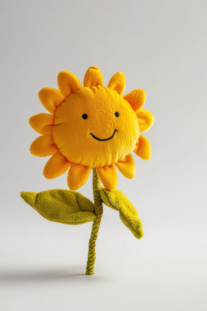 Stuffed doll sunflower plant art | Premium Photo - rawpixel
