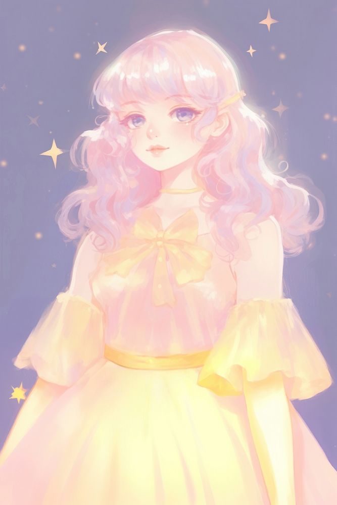 Sun doll celebration hairstyle. | Free Photo Illustration - rawpixel