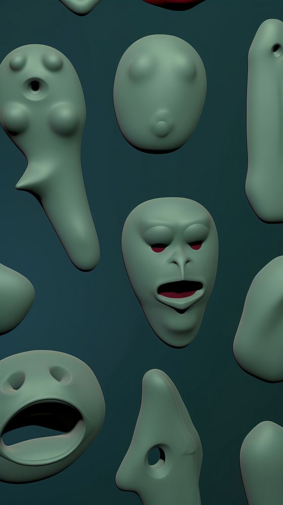 Abstract wallpaper cartoon representation darkness. | Premium Photo ...