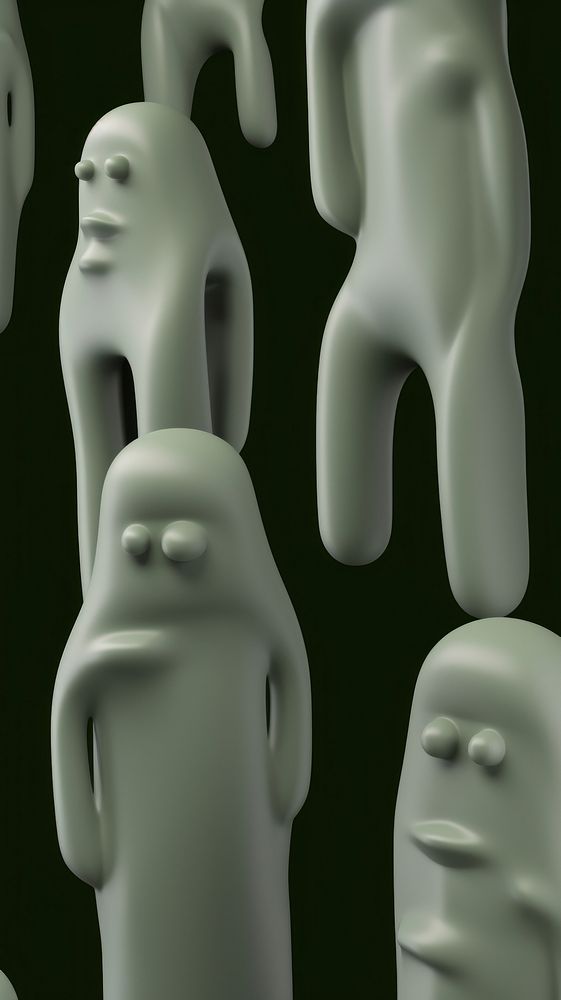 Abstract wallpaper sculpture art cartoon. | Premium Photo Illustration ...