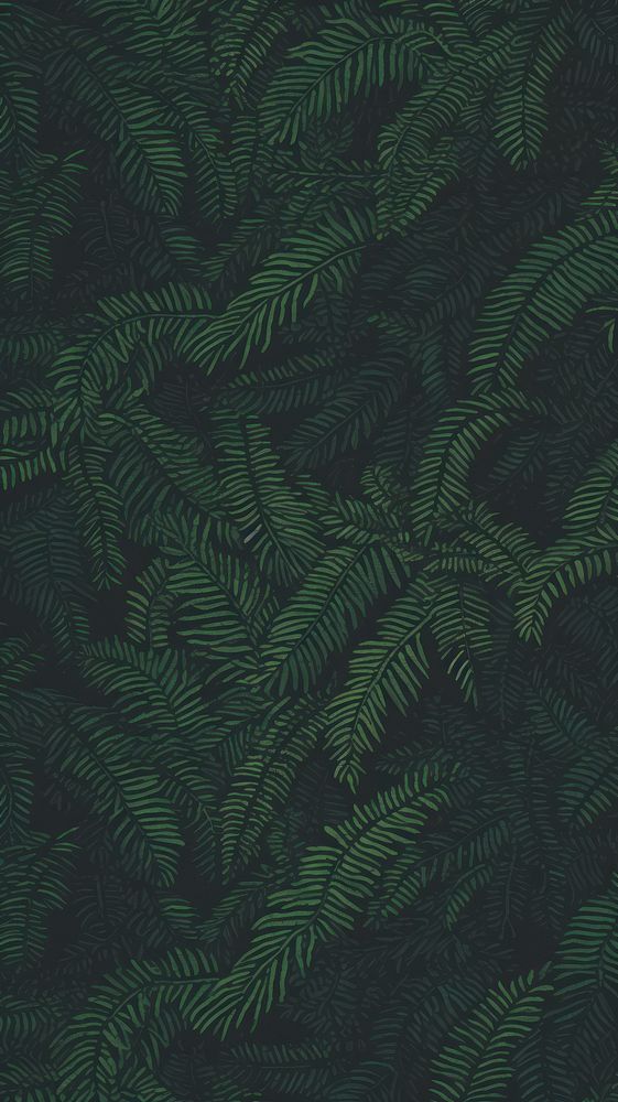 Fern green wallpaper plant backgrounds. | Premium Photo Illustration ...