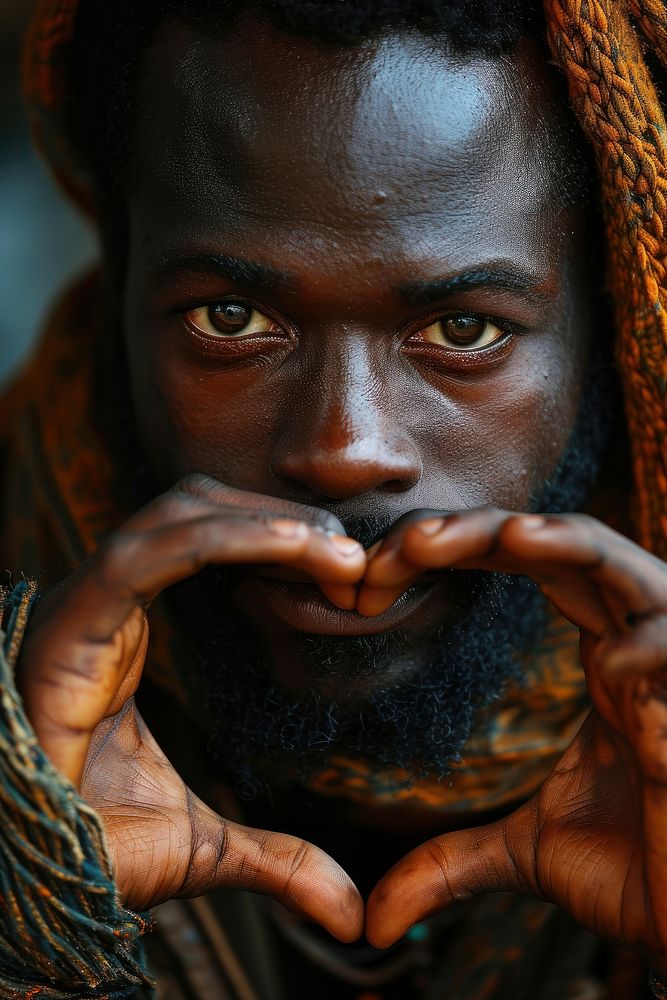 Black man portrait person tribe. | Free Photo - rawpixel