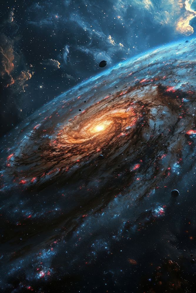 Cosmos galaxy astronomy universe nebula. | Free Photo - rawpixel