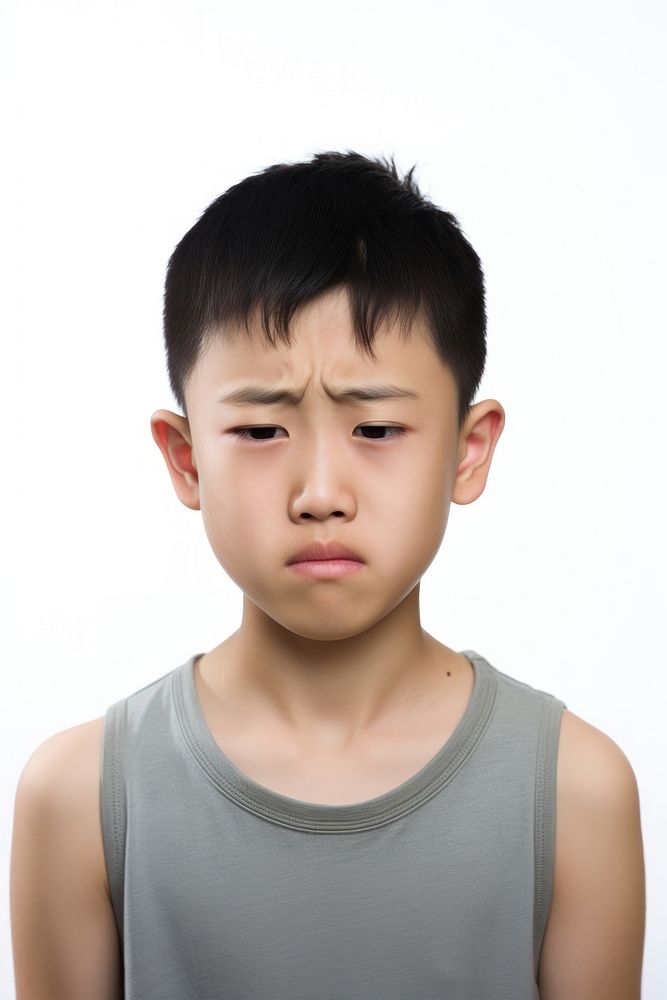 Young chinese boy crying portrait | Free Photo - rawpixel