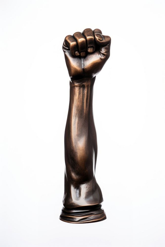 Greek sculpture raising fist statue | Premium Photo - rawpixel
