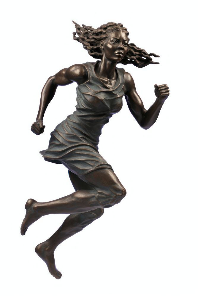 Greek sculpture running statue bronze | Free Photo - rawpixel