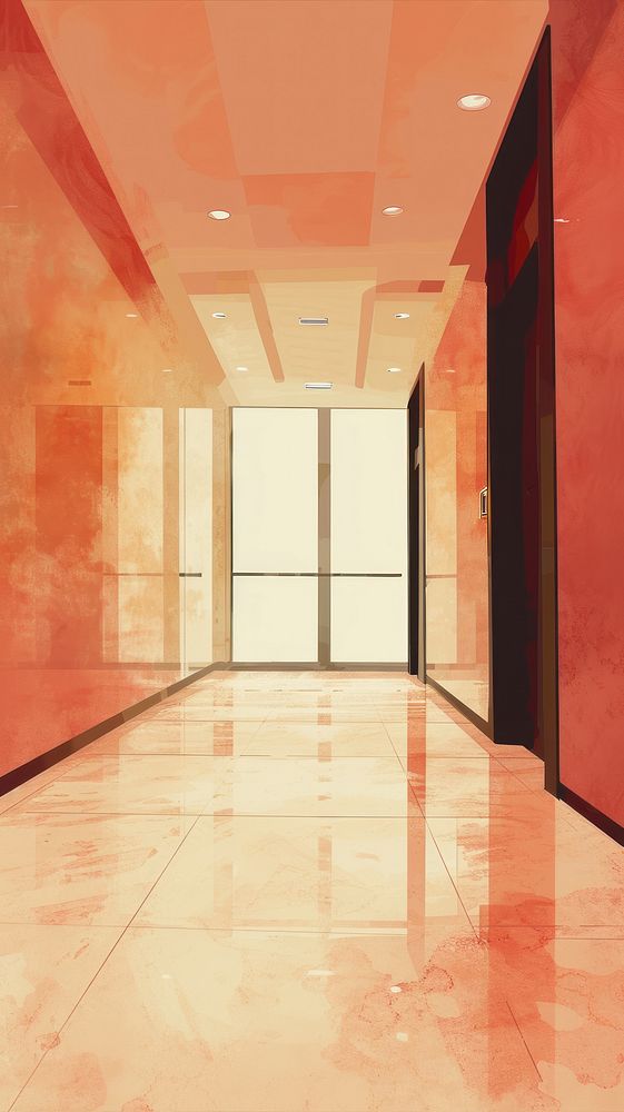 Minimal space empty lobby architecture | Free Photo Illustration - rawpixel