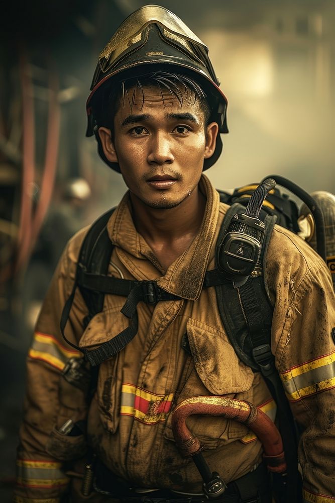 Filipino man firefighter architecture protection | Premium Photo - rawpixel