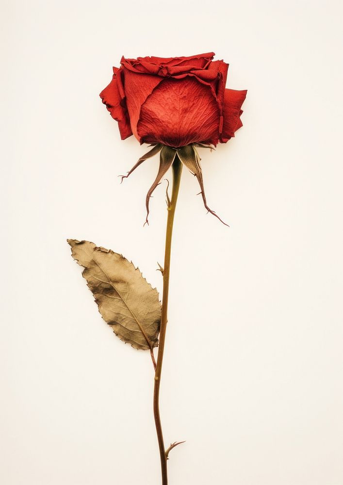 Real Pressed red rose flower | Premium Photo - rawpixel