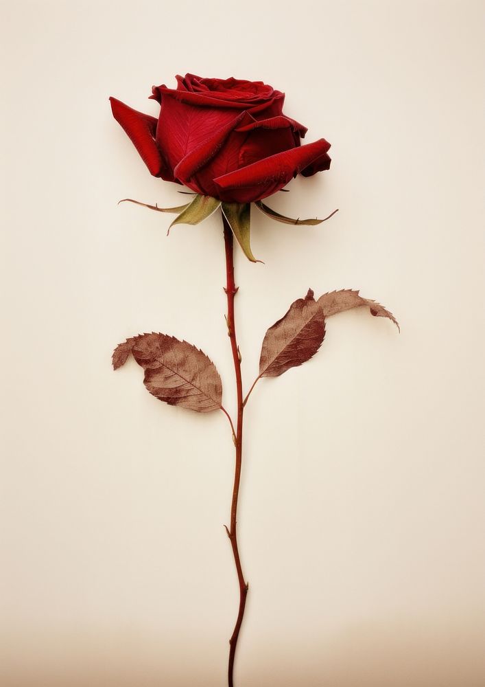 Real Pressed red rose flower | Premium Photo - rawpixel