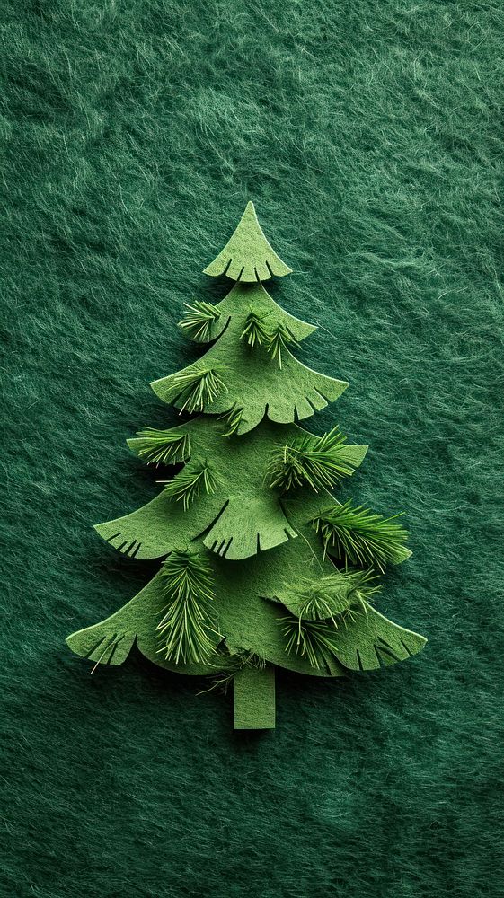 Wallpaper felt pine christmas nature | Free Photo - rawpixel