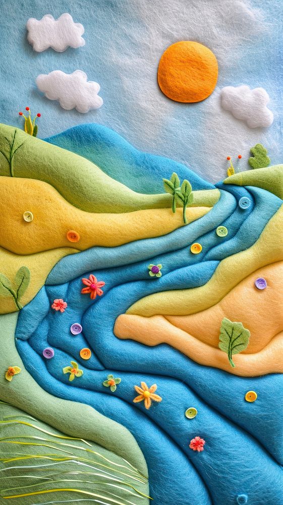 Wallpaper felt river backgrounds textile | Premium Photo - rawpixel