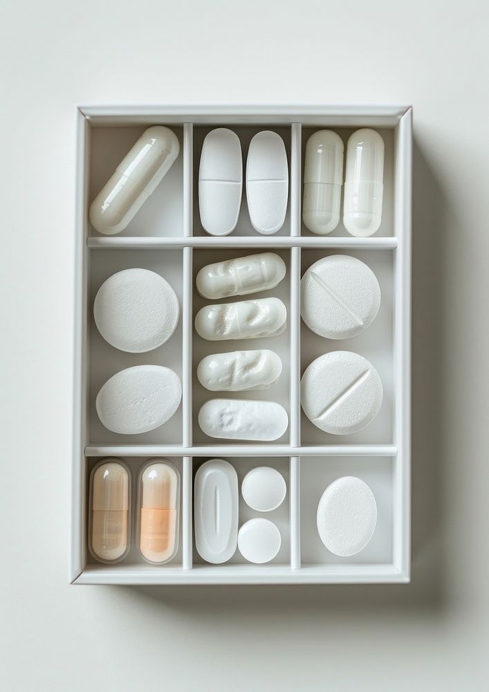 Medicine white pill box. | Premium Photo - rawpixel