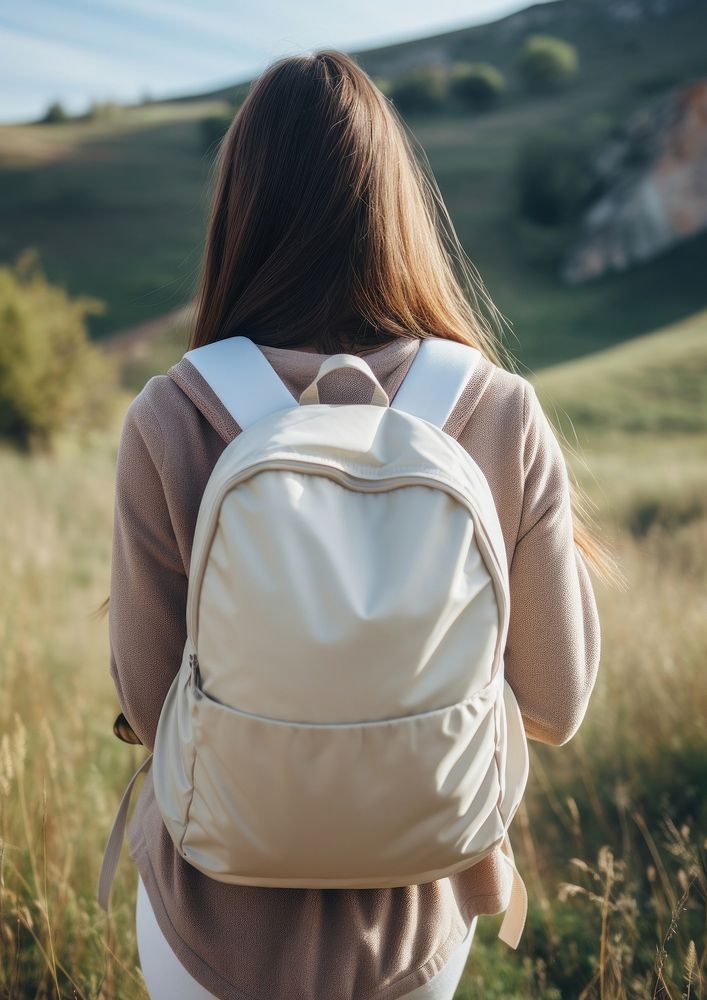 Backpack bag landscape adventure adult. | Free Photo - rawpixel