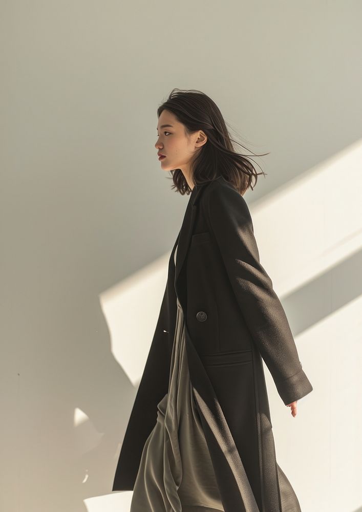 Overcoat fashion adult woman. | Premium Photo - rawpixel