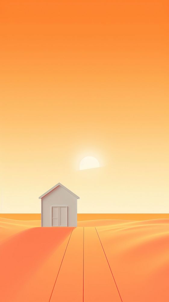 Spring house wallpaper architecture landscape | Premium Photo ...