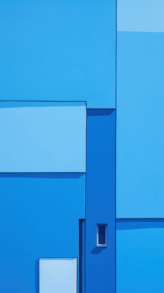 Blue building wallpaper abstract architecture | Premium Photo ...
