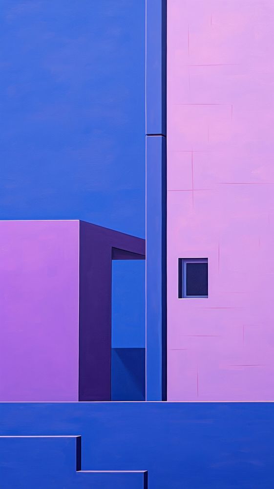 Purple building wallpaper architecture outdoors | Free Photo ...