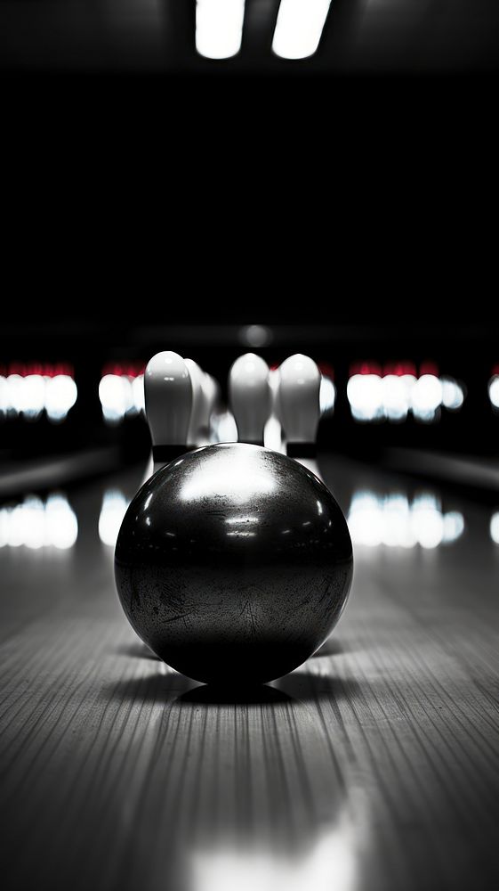 Photography close bowling court monochrome | Premium Photo - rawpixel